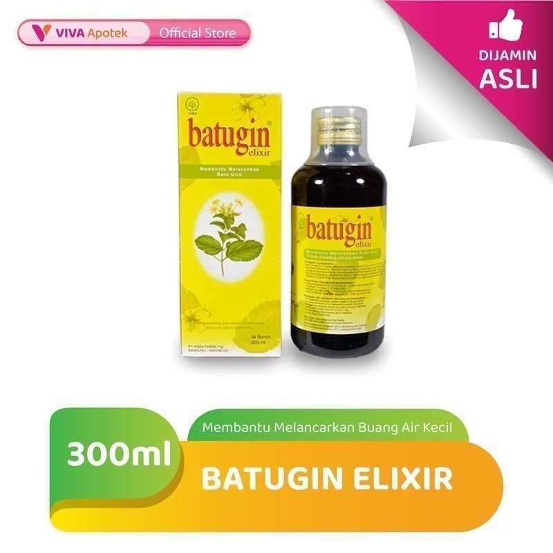 Jual Batugin Elixir untuk Meluruhkan Batu Urin - 300ml | Shopee Indonesia
