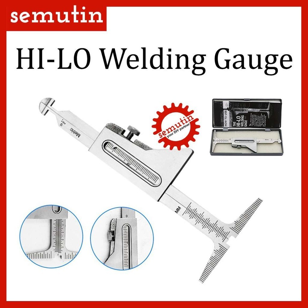 Jual HI-LO Welding Gauge AH11 / HILO Inspection Pipe / Gage Welder Alat Ukur Las Hi Lo / HI LO ...