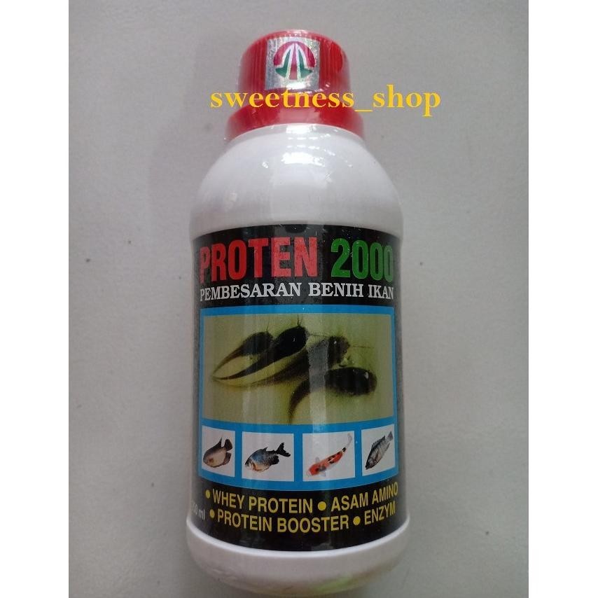Jual PROTEN 2000 KEMASAN 250 ML PEMBESARAN BENIH IKAN PROTEIN ASAM ...