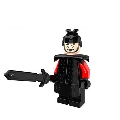 Jual China Tiefutu Armor Terracotta Soldier Horse Samkok Minifigure ...