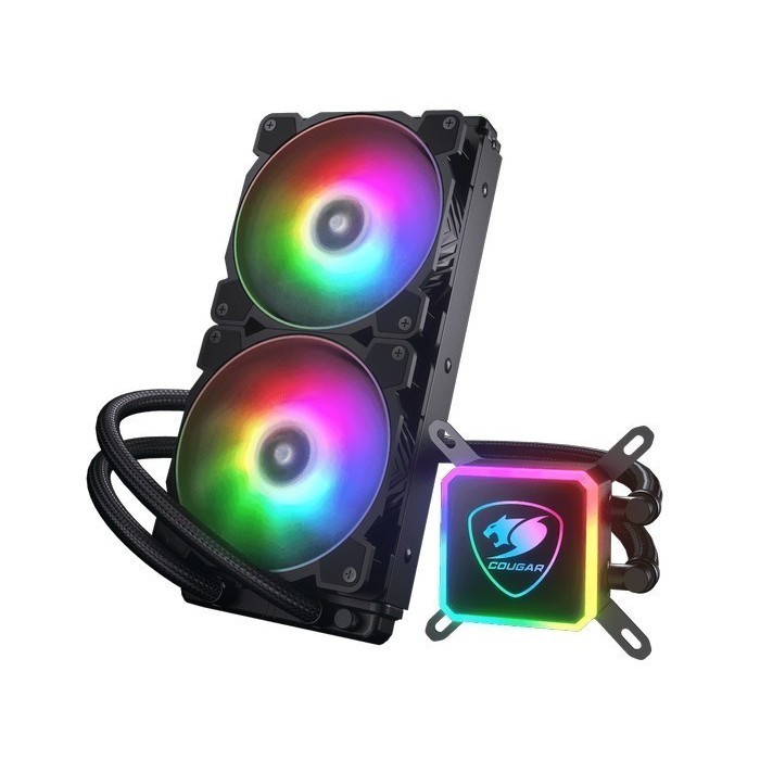Jual Cougar Aqua 240 Argb Aio High Performance Cpu Cooler Fan Intel Amd ...