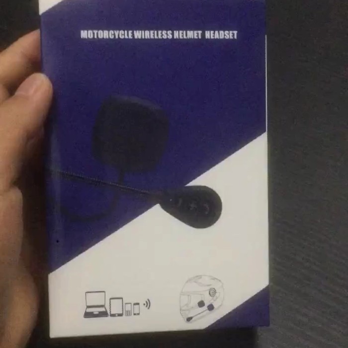 Jual Headset Bluetooth Helm Mh05 Mh 05 Bisa Connect Handphone | Shopee ...