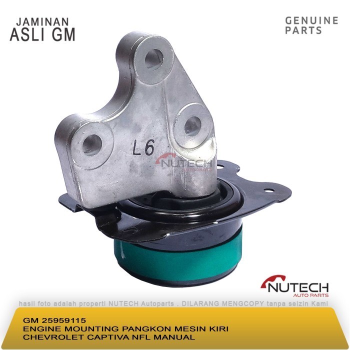Jual ENGINE MOUNTING PANGKON MESIN KIRI CHEVROLET CAPTIVA NFL MANUAL ...