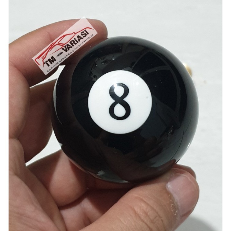 Jual New Gear Shift Knob Jdm Racing 8 Ball Billiard Pool High Quality ...