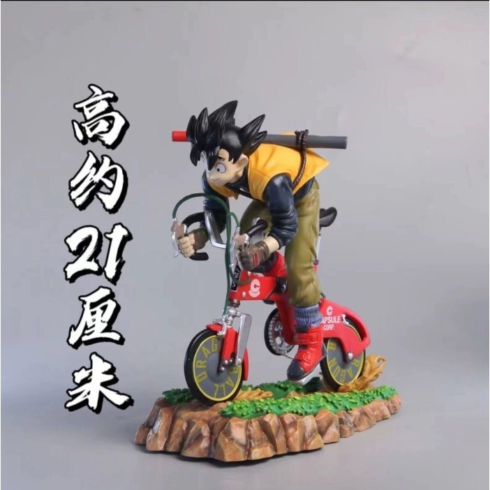 Jual Son Goku Bicycle Action Figure Dragon Ball Anime Collectible ...