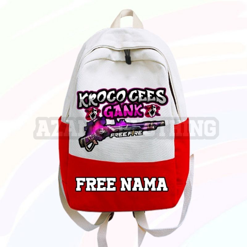 Jual TAS RANSEL ANAK FF ELITE CEES GANK VERSI SG RIPPER SG REAPER FREE ...