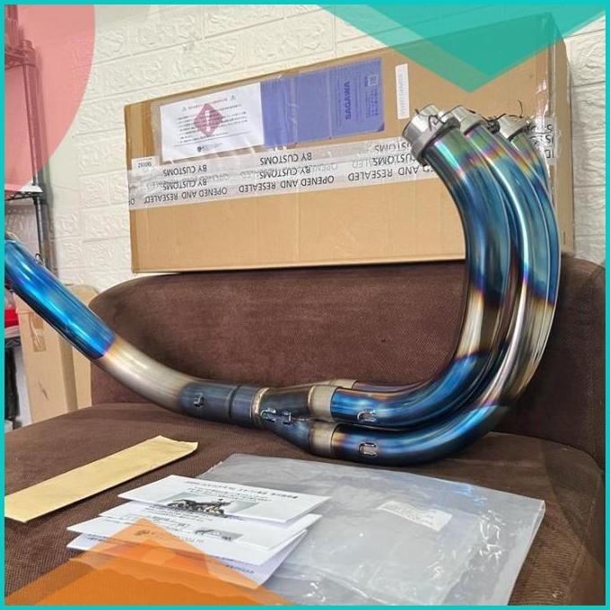 Jual header knalpot titanium K-Factory Japan Z900RS nt R9 SC Project ...