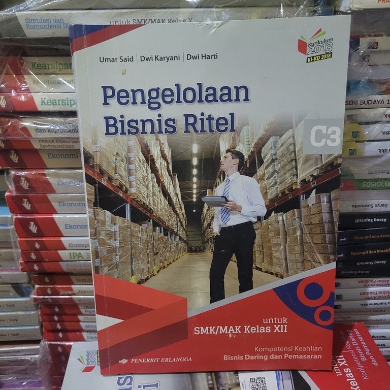 Jual BUKU BEKAS PENGELOLAAN BISNIS RITEL KELAS 3 SMK ERLANGGA K13 ...