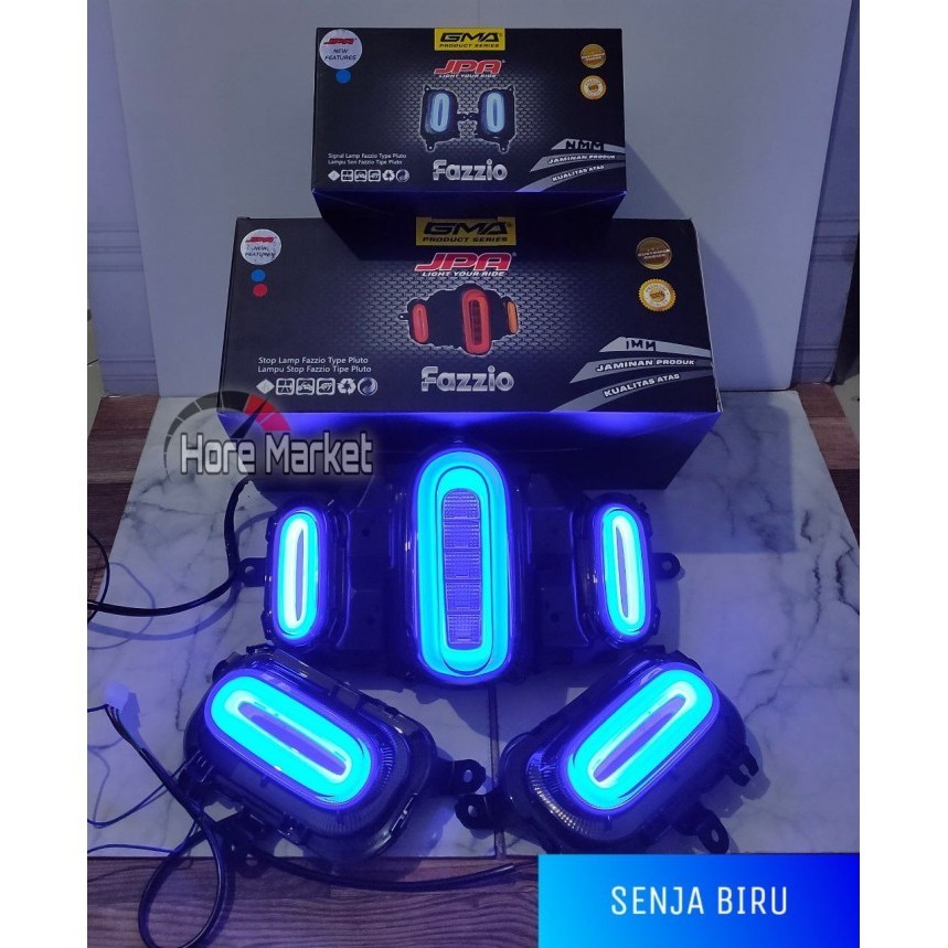 Jual PAKET LAMPU STOP + SEN DEPAN JPA FAZZIO NEO / LUX 2022 2023 ...