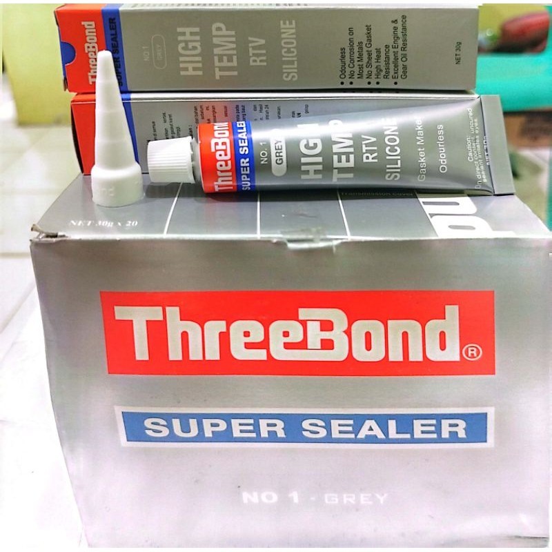 Jual minimal 2 pcs LEM THREEBOND HI TEMP gasket lem paking packing lem ...