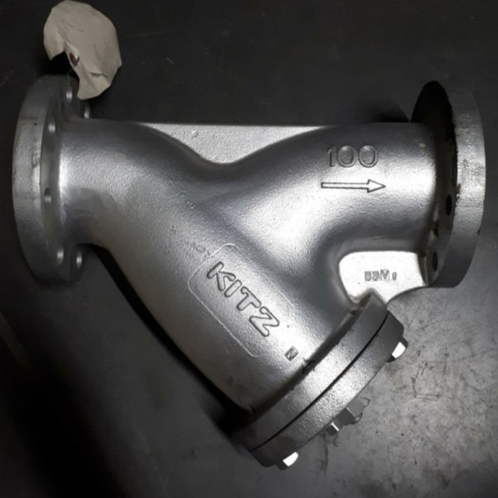 Jual Terhemat Y Strainer Kitz Cast Iron Fcy Flange Jis 10K Size 4 Inchi | Shopee Indonesia