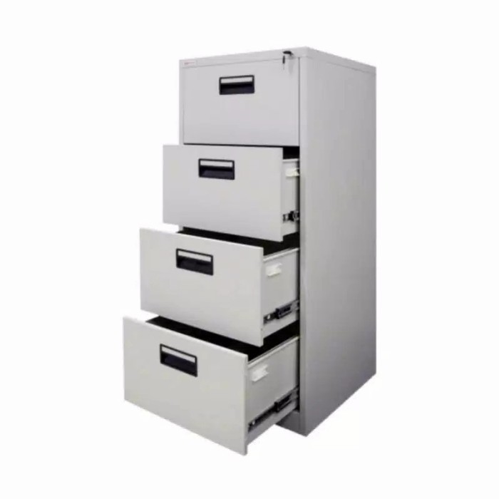 Jual Filing Cabinet 4 Laci Drawer Lemari Besi Rak Besi Lemari Dokumen ...