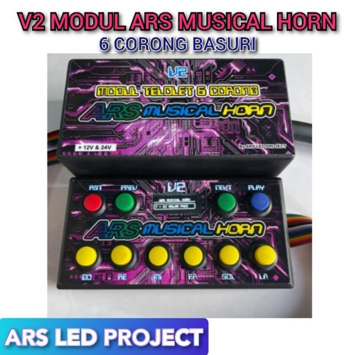 Jual Ready SIAPKIRIM MODUL NEW BASURI ARS MUSICAL HORN V2 TERBARU READY ...