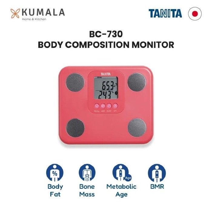 Jual TANITA BC-730 TIMBANGAN BADAN DIGITAL BMI 9 IN 1 BODY COMPOSITION | Shopee Indonesia