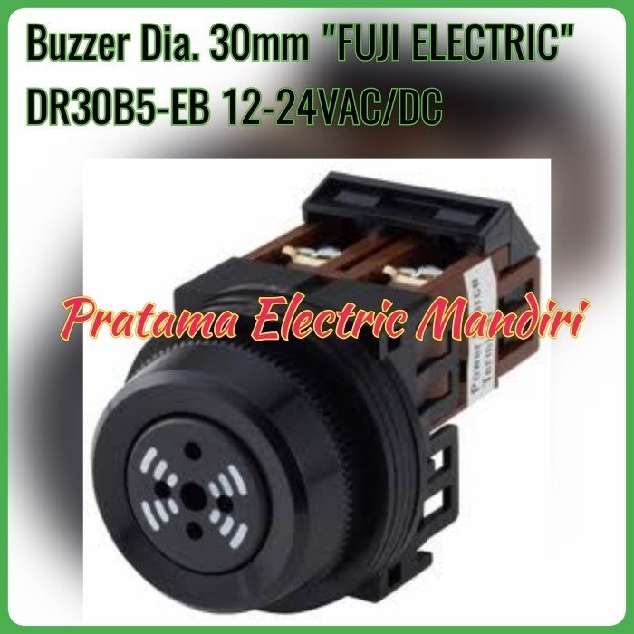 Jual Buzzer Diameter 30Mm Dr30 B5-Eb 12-24Vdc/Ac Fuji Electric | Shopee ...