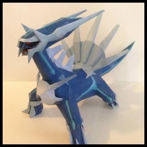 Jual TERBARU DIY PAPERCRAFT FIGURE ANIME POKEMON DIALGA !!!! | Shopee ...