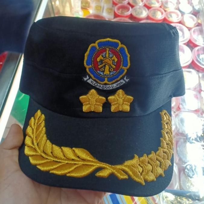 Jual Topi komando damkar pemadam kebakaran warna hitam golonga 4A | Shopee Indonesia