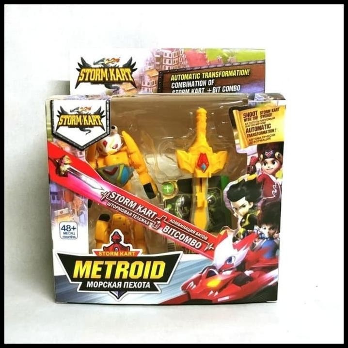 Jual GRATIS ONGKIR MAINAN ANAK ROBOT MONKART METROID WARBEAST MEGAROID ...