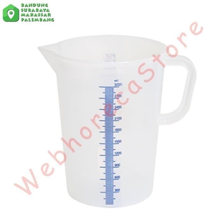 Jual Greenleaf Scarlet Measuring Cup Jug 3000Ml / Gelas Takar Ukur 3L 1833 | Shopee Indonesia