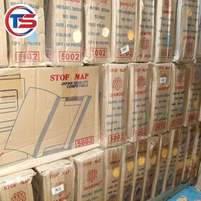 Jual stop map 5002 folio satu dus isi 50 lembar biola /kabita /diamond ...