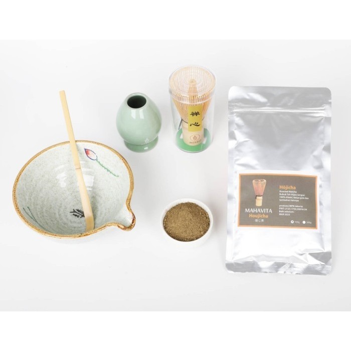 Jual Paket Japanese Tea Ceremony Chasen Chawan Spoon Stand + Matcha ...
