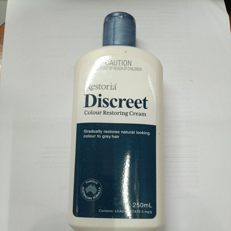 Jual Restoria Discreet Colour Restoring Cream 250 ml. | Shopee Indonesia