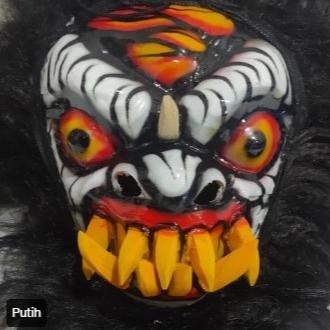 Jual Topeng Gedruk Rampak Buto / Topeng Buto Ijo Telaris | Shopee Indonesia
