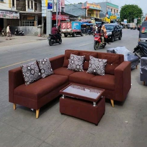 Jual SOFA DUDUK TERBARU SOFA BED MINIMALIS SOFA RUANG TAMU MODERN SOFA ...