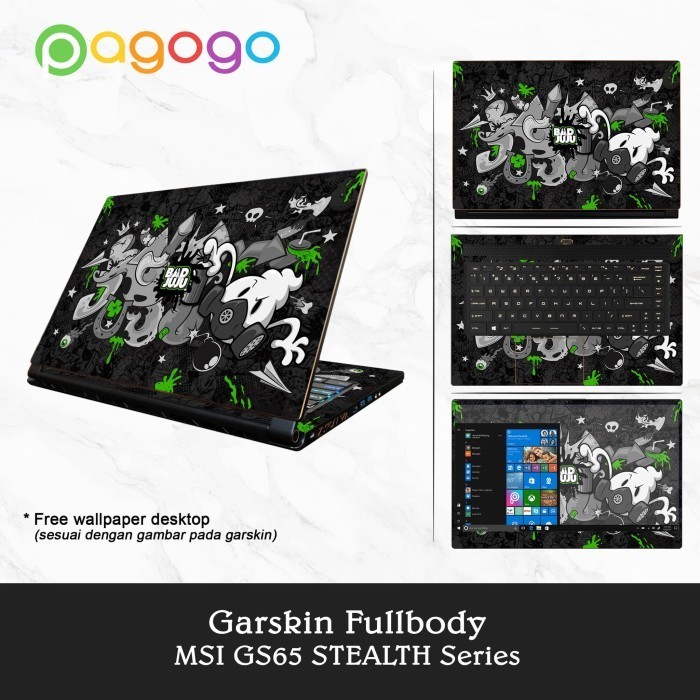 Jual Garskin Laptop Sticker Laptop Msi GS65-8RE GS65-8RF 8SE 8SG ...