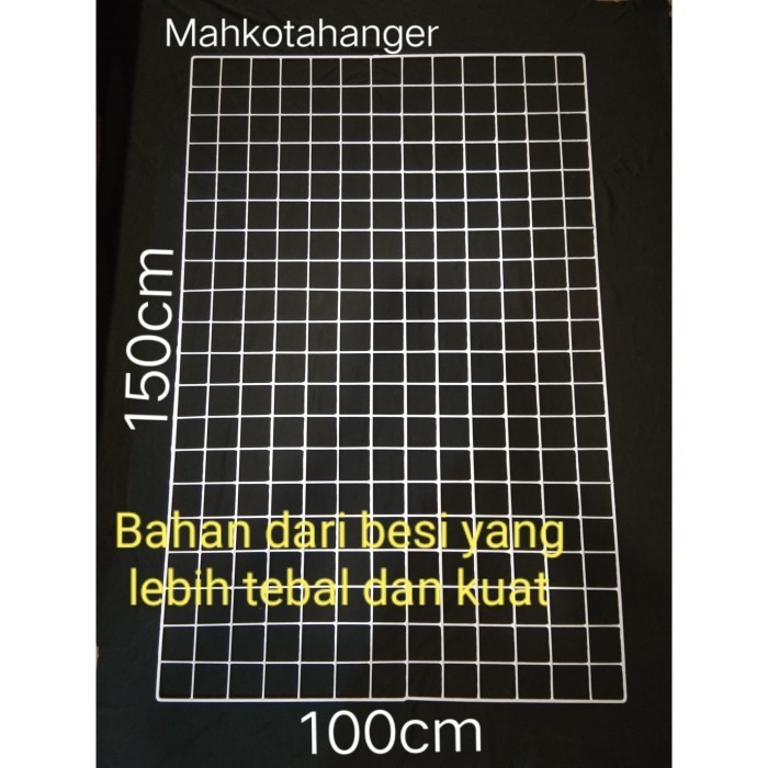 Jual Jaring Ram Besi Dinding Ukuran 100x150cm Gantungan Hook Ram ...