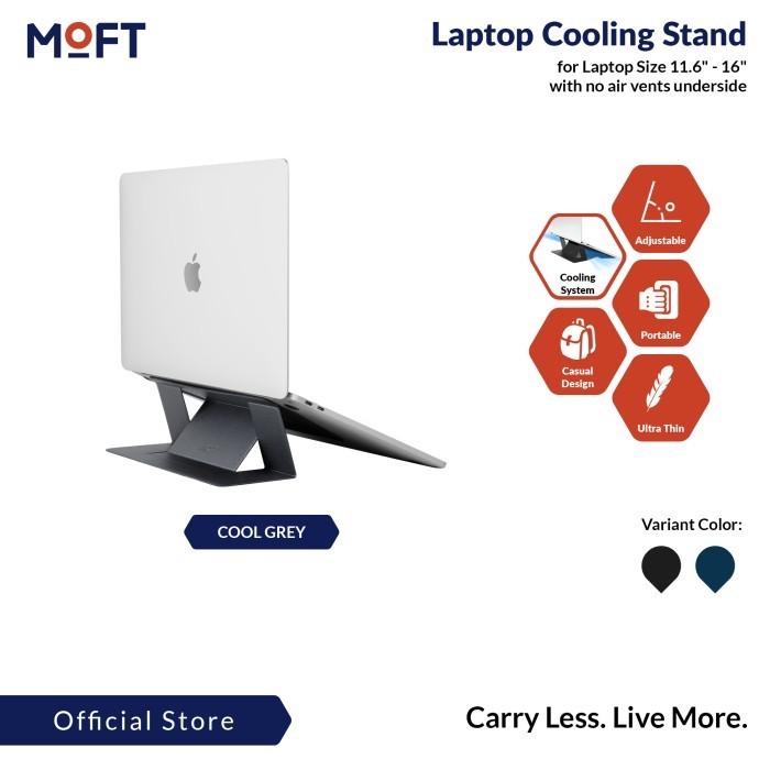 Jual MOFT COOLING ADHESIVE LAPTOP STAND DUDUKAN HOLDER BUILT-IN ...