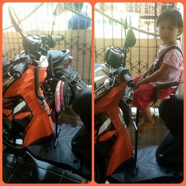 Jual Kursi Bonceng Boncengan Anak Motor Yamaha Xride X-Ride | Shopee ...