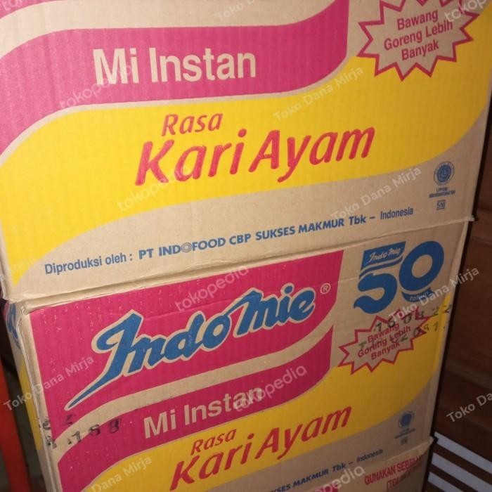 Jual Indomie Kari Ayam 1 Dus Isi 40 Pcs | Shopee Indonesia