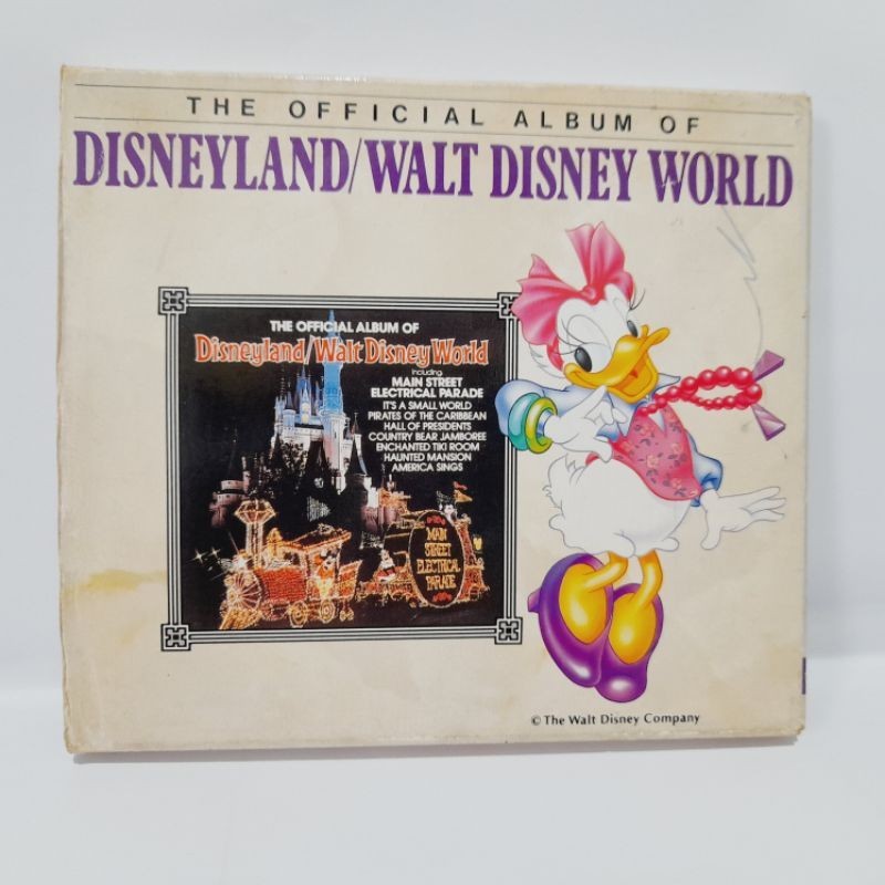 Jual CD The Official Album Of Disneyland / Walt Disney World (Japan ...