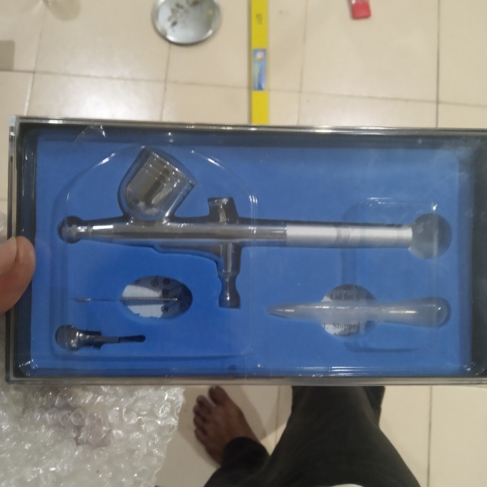 Jual Airbrush Kit Air Compressor Spray Gun Set Nail Body Paint Makeup ...