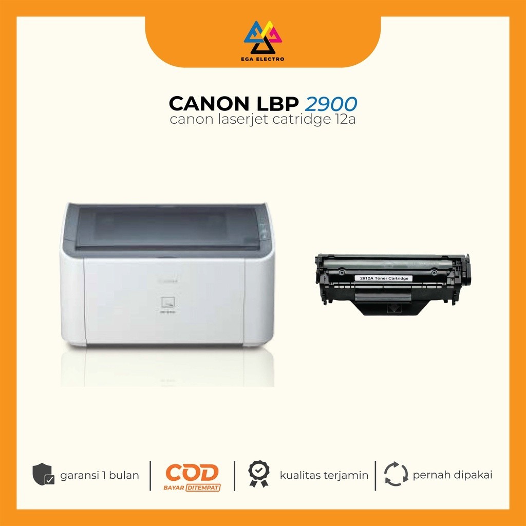Jual PRINTER CANON LBP2900 MONO PRINTER HITAM PUTIH COCOK UNTUK PRINT ...
