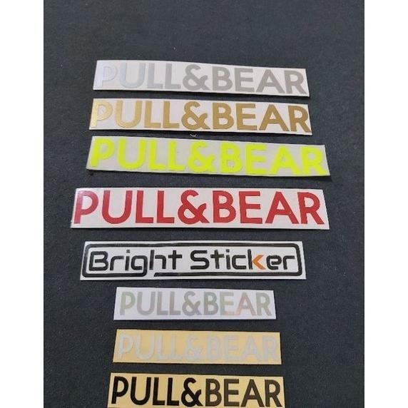 Jual Sticker Stiker Pull&Bear Cutting | Shopee Indonesia