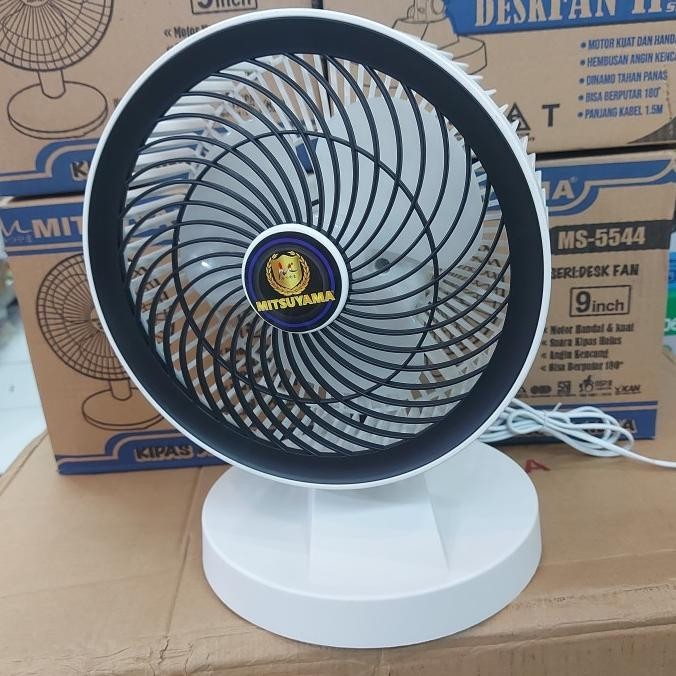Jual Kipas Angin Meja Portable Bisa Mutar Mitsuyama MS 5544 Desk Fan II | Shopee Indonesia