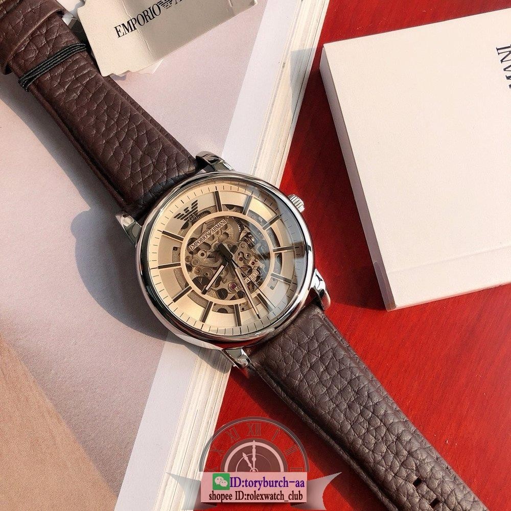 Jual ar1980 ar1983 Armani men's automatic mechanical skeleton watch ...