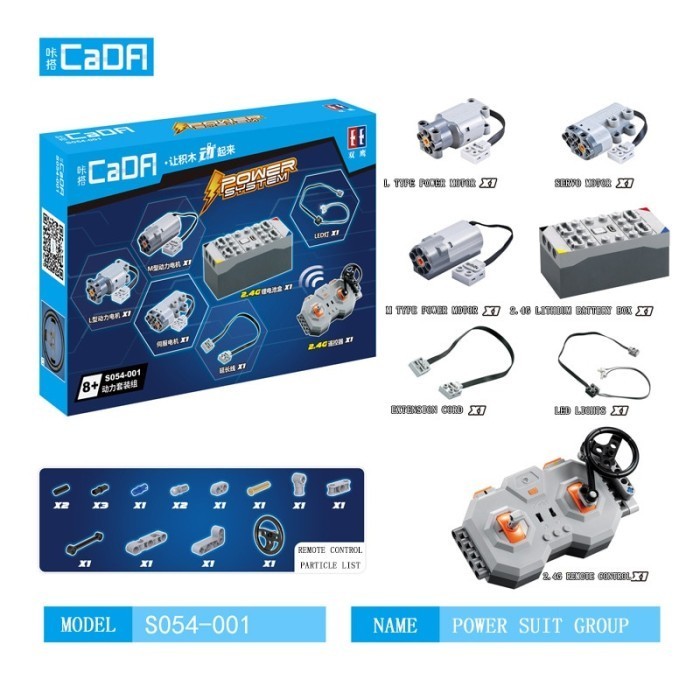 Jual Cada power system motor lithium battery system accessories set ...