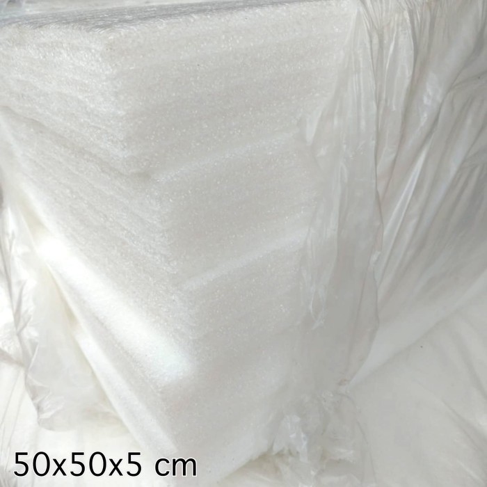 Jual Busa Packing Kemasan 5Cm Pe Foam / Polybonding / Polyfoam 50X50X5 ...