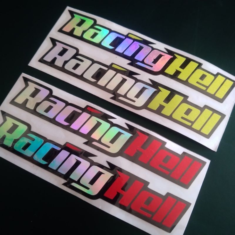 Jual Sticker RACING HELL | Shopee Indonesia