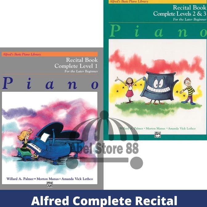 Jual Jual! Alfred Recital Book Complete Level 1/Level 2-3 Buku Lagu ...