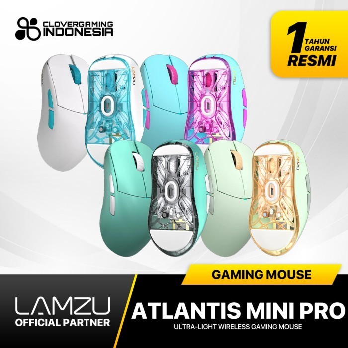 Jual Ready Lamzu Atlantis Mini Pro Wireless Superlight Gaming Mouse ...