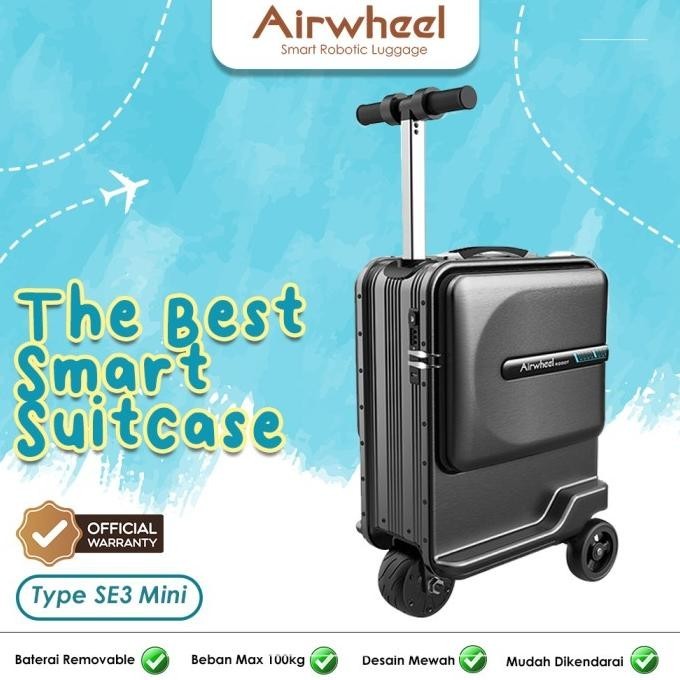 Jual Airwheel koper SE3 Mini Black | Shopee Indonesia