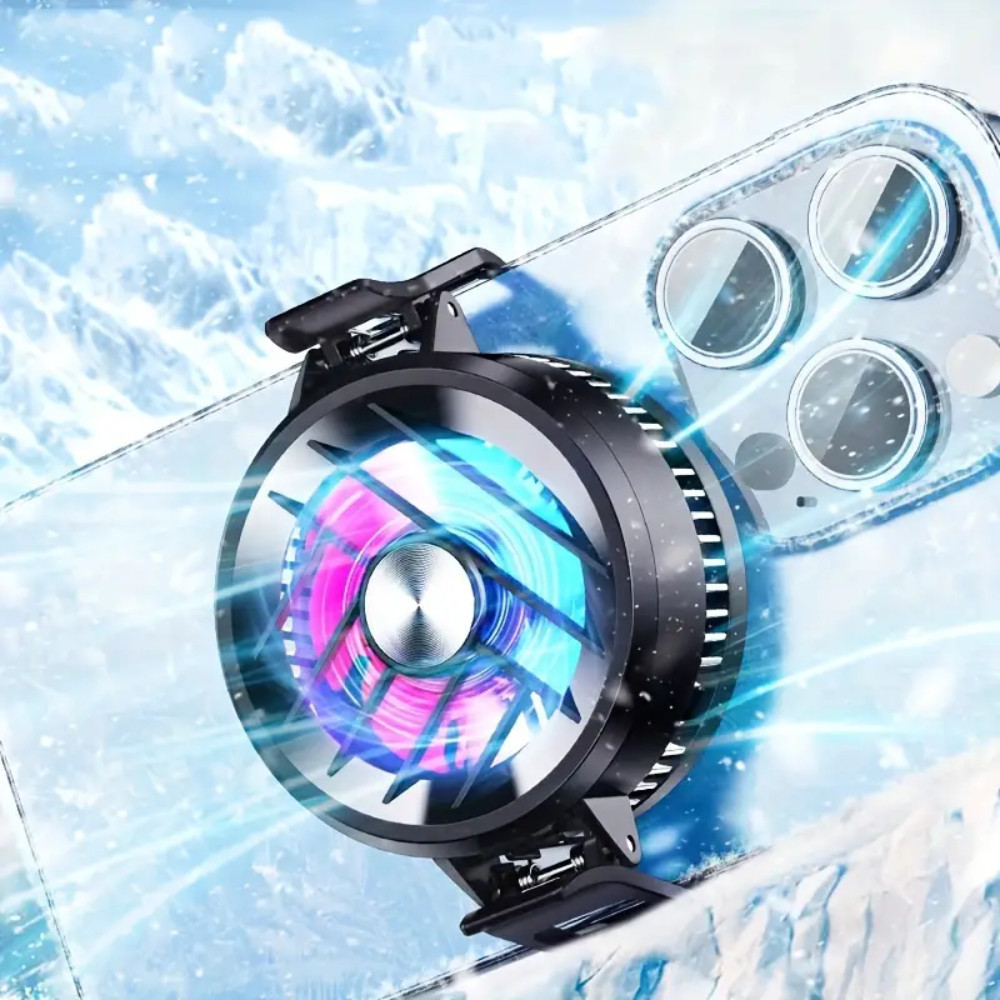 Jual Ice Shark Smartphone Cooling Fan Kipas Pendin HP Gaming RGB - GT30 ...