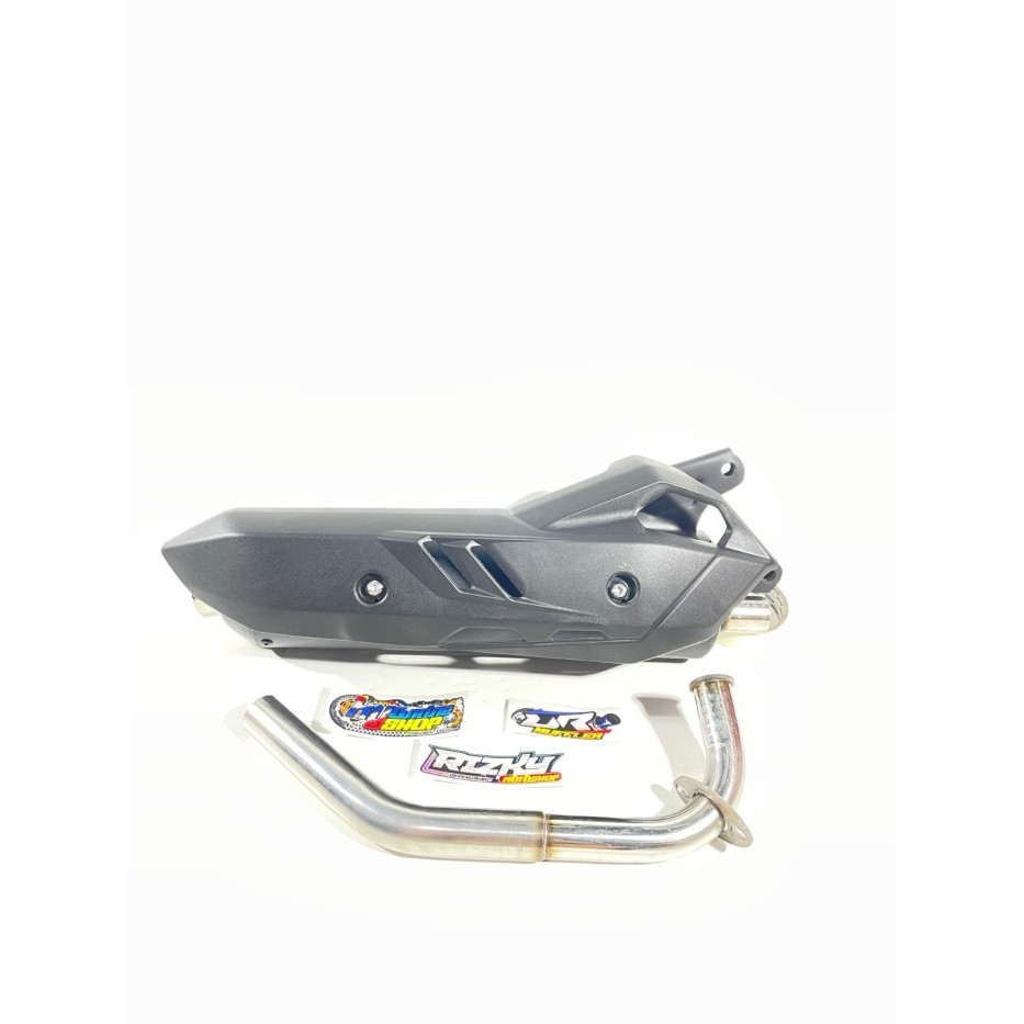 Jual KNALPOT KONDOMAN LUSTER SILINCER VARIO GENIO + AB NEW ORI / RZ PRO ...
