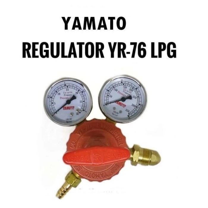 Jual REGULATOR LAS LPG YAMATO MAX REGULATOR GAS PROPAN PROPANE TABUNG BESAR | Shopee Indonesia