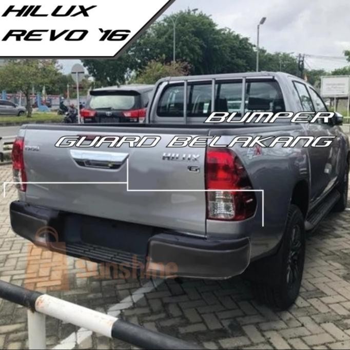 Jual Bumper Belakang Hilux Model Ori Warna Grey/Bumper Belakang Hilux ...
