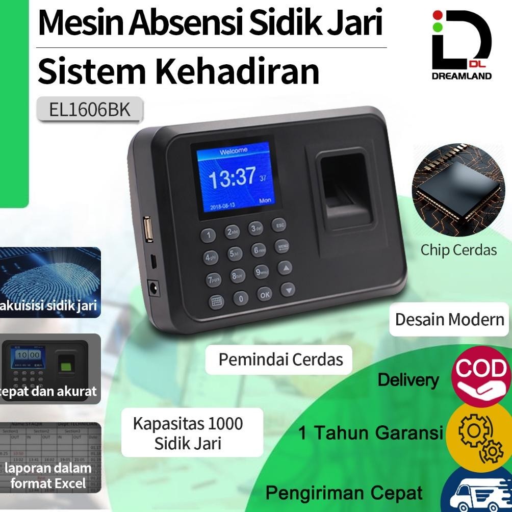 Jual Or42 DL mesin absensi Fingerprint Bahasa Indonesia Mesin Absensi ...